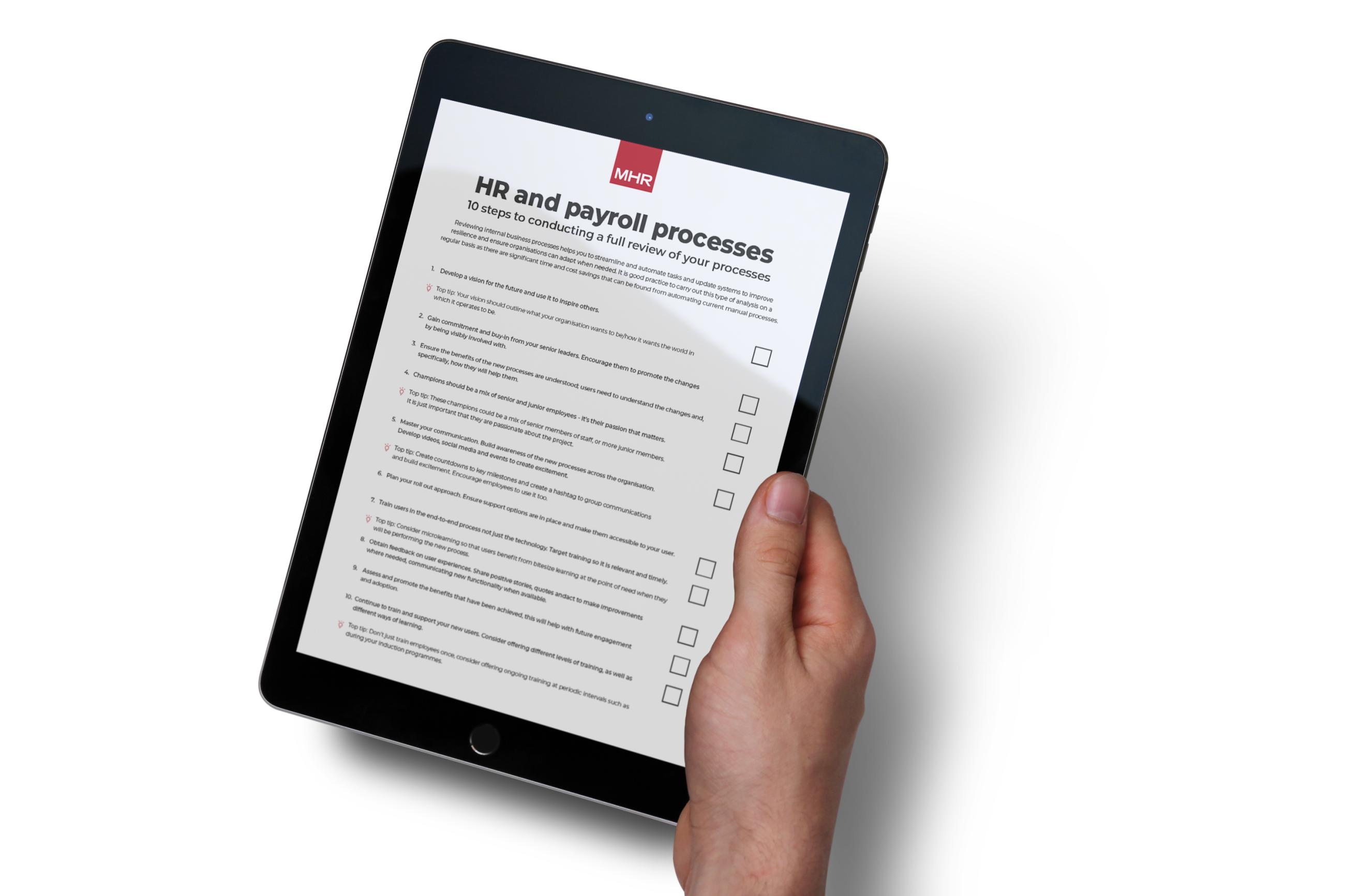 Download your HR checklists for success | MHR